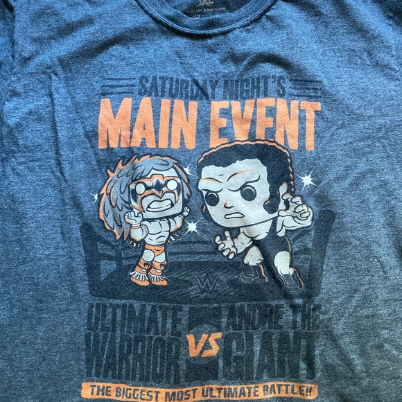 Shirts | Ultimate Warrior Vs Andre The Giant Shirt | Poshmark